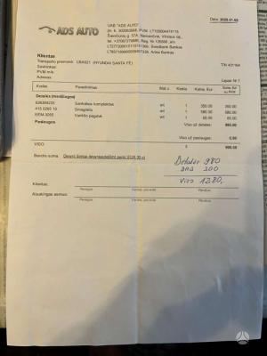 Zaļš Hyundai Santa Fe 2006 Nemenčinė, ar dzinēja tilpumu 2.19 L un nobraukumu 250 tūkst. km par 1200 €, foto 10 vietnē AUTOMOTO.COM.LV