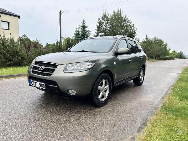 Зеленый Хендай Санта Фе 2007 в Вильнюс, объемом двигателя 2.19 л и пробегом 320 тыс. км за 3500 €, фото 1 на AUTOMOTO.COM.LV