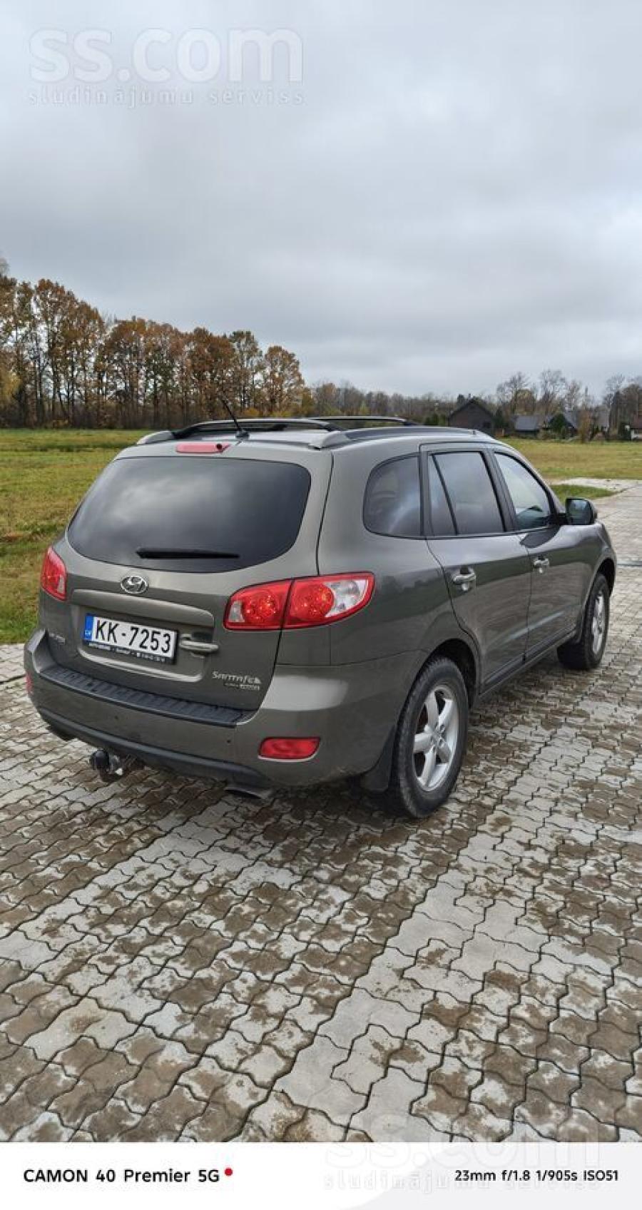 Zaļš Hyundai Santa Fe 2009 Rīga, ar dzinēja tilpumu 2.20 L un nobraukumu 311 tūkst. km par 4200 €, foto 5 vietnē AUTOMOTO.COM.LV