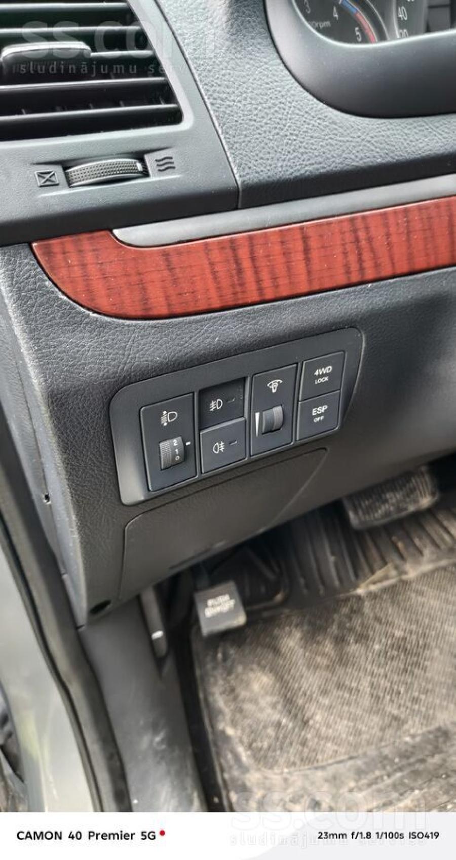 Zaļš Hyundai Santa Fe 2009 Rīga, ar dzinēja tilpumu 2.20 L un nobraukumu 311 tūkst. km par 4200 €, foto 11 vietnē AUTOMOTO.COM.LV