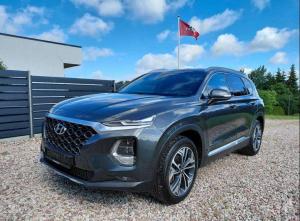 Green Hyundai Santa Fe 2020 in Vilkaviskis, with an engine capacity of 2.20 L and mileage of 290 thousand km for 15600 €, photo 3 on AUTOMOTO.COM.LV