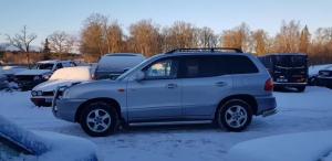 Pelēks Hyundai Santa Fe 2004 Valmiera, ar dzinēja tilpumu 2.00 L un nobraukumu 228 tūkst. km par 2950 €, foto 7 vietnē AUTOMOTO.COM.LV