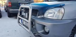 Pelēks Hyundai Santa Fe 2004 Valmiera, ar dzinēja tilpumu 2.00 L un nobraukumu 228 tūkst. km par 2950 €, foto 14 vietnē AUTOMOTO.COM.LV