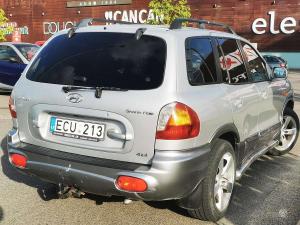 Grey Hyundai Santa Fe 2004 in Vilnius, with an engine capacity of 1.99 L and mileage of 269 thousand km for 2850 €, photo 25 on AUTOMOTO.COM.LV