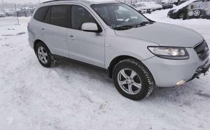 Pelēks Hyundai Santa Fe 2006 Marijampole, ar dzinēja tilpumu 2.19 L un nobraukumu 211 tūkst. km par 3350 €, foto 8 vietnē AUTOMOTO.COM.LV