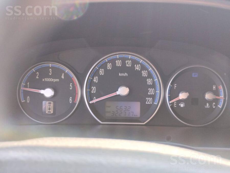 Grey Hyundai Santa Fe 2006 in Daugavpils, with an engine capacity of 2.20 L and mileage of 323 thousand km for 3449 €, photo 7 on AUTOMOTO.COM.LV