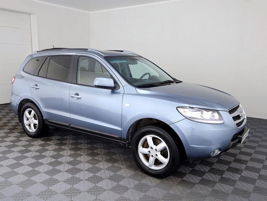 Grey Hyundai Santa Fe 2006 in Tallinn, with an engine capacity of 2.20 L and mileage of 359 thousand km for 1899 €, photo 9 on AUTOMOTO.COM.LV