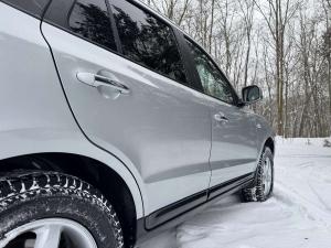 Grey Hyundai Santa Fe 2007 in Utena, with an engine capacity of 2.19 L and mileage of 215 thousand km for 4200 €, photo 17 on AUTOMOTO.COM.LV