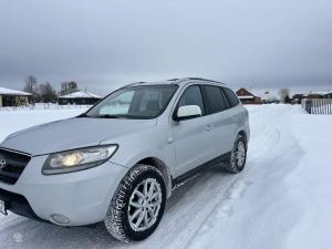 Grey Hyundai Santa Fe 2007 in Kaunas, with an engine capacity of 2.19 L and mileage of 246 thousand km for 3450 €, photo  on AUTOMOTO.COM.LV