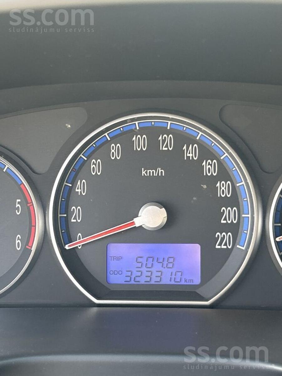 Pelēks Hyundai Santa Fe 2007 Daugavpils, ar dzinēja tilpumu 2.20 L un nobraukumu 323 tūkst. km par 3600 €, foto 12 vietnē AUTOMOTO.COM.LV