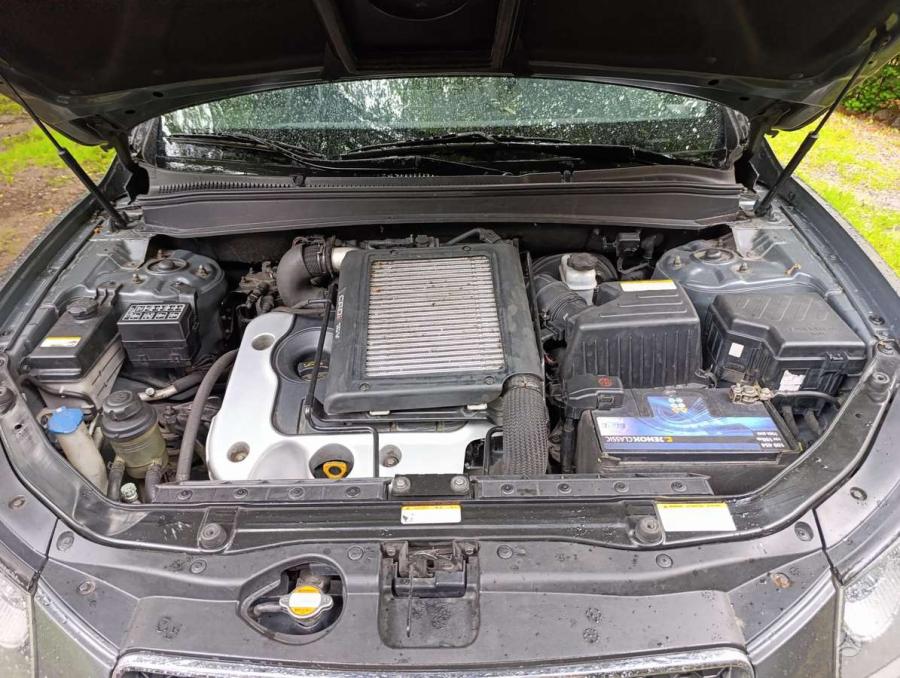 Grey Hyundai Santa Fe 2007 in Kaunas, with an engine capacity of 2.19 L and mileage of 272 thousand km for 5200 €, photo 12 on AUTOMOTO.COM.LV