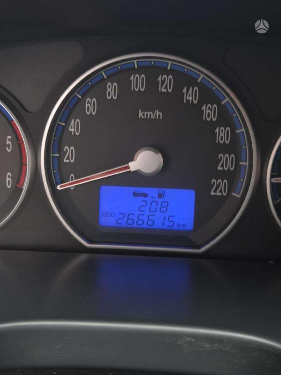 Grey Hyundai Santa Fe 2007 in Plunge, with an engine capacity of 2.19 L and mileage of 266 thousand km for 3600 €, photo 7 on AUTOMOTO.COM.LV
