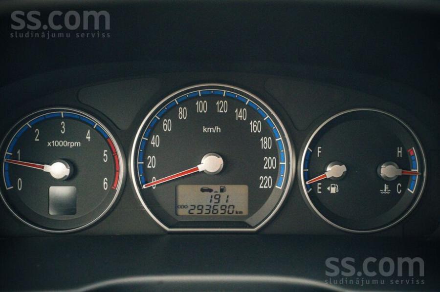 Grey Hyundai Santa Fe 2007 in Riga, with an engine capacity of 2.20 L and mileage of 294 thousand km for 2990 €, photo 22 on AUTOMOTO.COM.LV