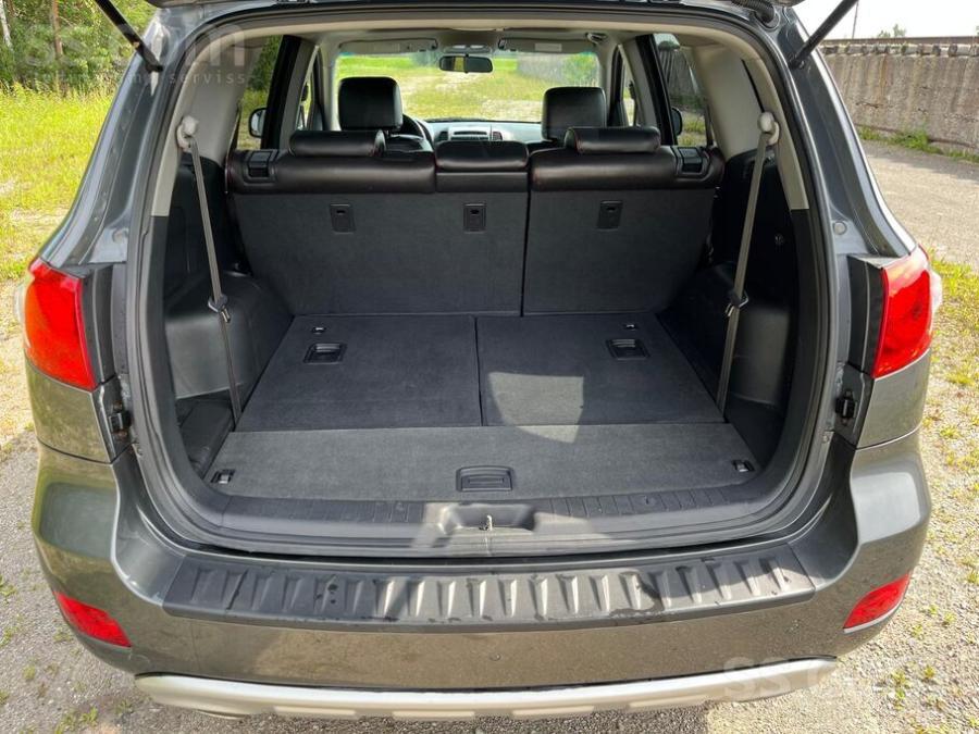 Pelēks Hyundai Santa Fe 2007 Tukums, ar dzinēja tilpumu 2.20 L un nobraukumu 292 tūkst. km par 3400 €, foto 14 vietnē AUTOMOTO.COM.LV