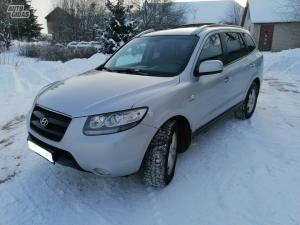Pelēks Hyundai Santa Fe 2008 Utena, ar dzinēja tilpumu 2.20 L un nobraukumu 370 tūkst. km par 3200 €, foto  vietnē AUTOMOTO.COM.LV