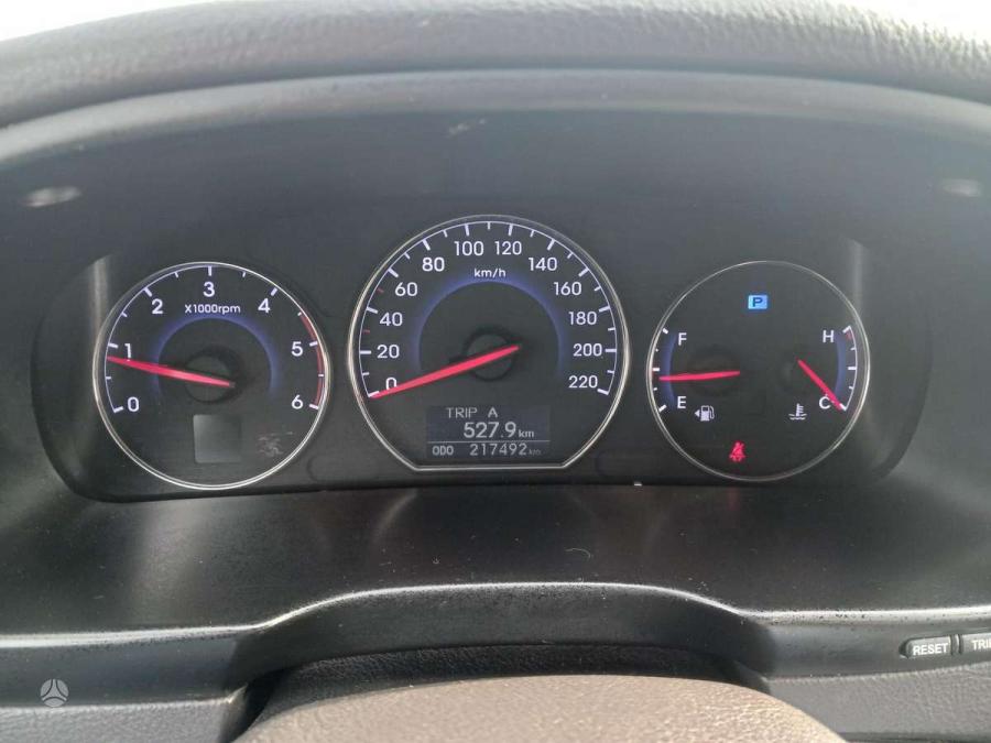 Pelēks Hyundai Santa Fe 2010 Marijampole, ar dzinēja tilpumu 2.20 L un nobraukumu 218 tūkst. km par 5650 €, foto 11 vietnē AUTOMOTO.COM.LV