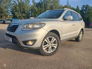 Pelēks Hyundai Santa Fe 2011 Kauņa, ar dzinēja tilpumu 2.20 L un nobraukumu 184 tūkst. km par 2150 €, foto  vietnē AUTOMOTO.COM.LV