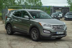 Grey Hyundai Santa Fe 2012 in Riga, with an engine capacity of 2.40 L and mileage of 146 thousand km for 11200 €, photo 15 on AUTOMOTO.COM.LV