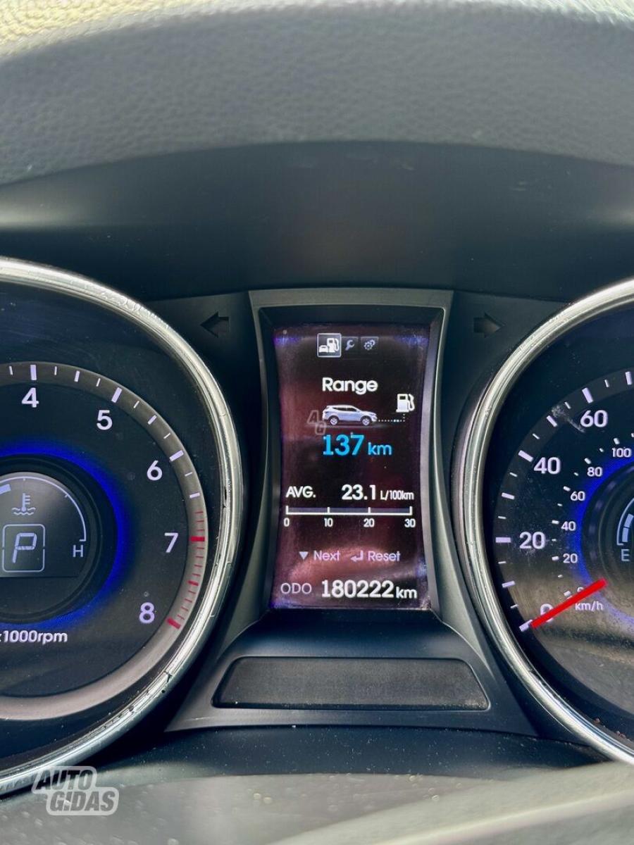 Pelēks Hyundai Santa Fe 2013 Kretinga, ar dzinēja tilpumu 2.00 L un nobraukumu 180 tūkst. km par 8500 €, foto 20 vietnē AUTOMOTO.COM.LV