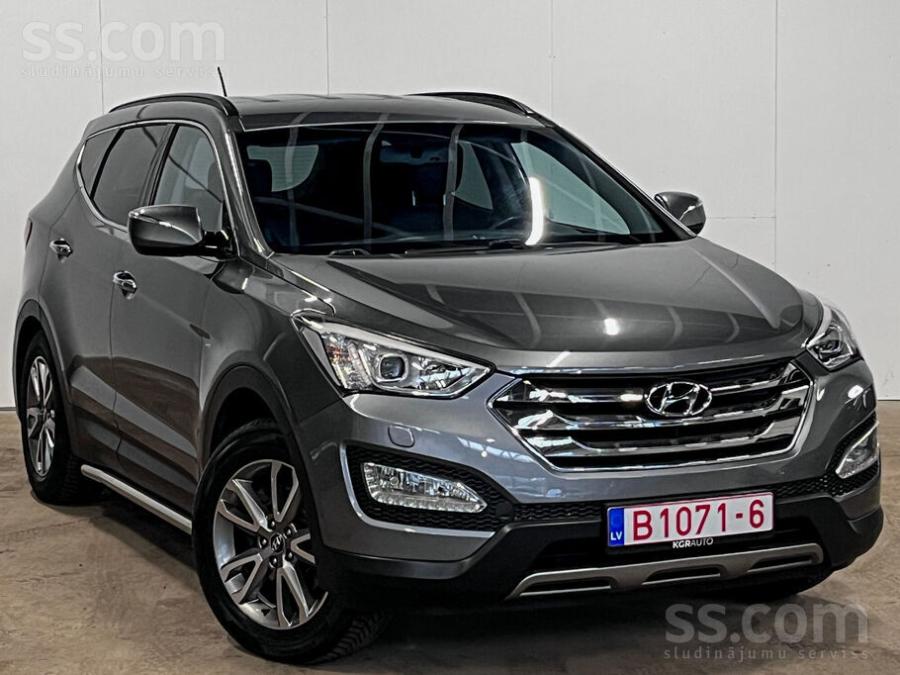 Pelēks Hyundai Santa Fe 2013 Jūrmala, ar dzinēja tilpumu 2.40 L un nobraukumu 198 tūkst. km par 11750 €, foto 3 vietnē AUTOMOTO.COM.LV