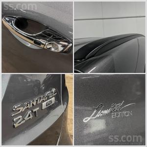 Pelēks Hyundai Santa Fe 2013 Jūrmala, ar dzinēja tilpumu 2.40 L un nobraukumu 198 tūkst. km par 11750 €, foto 27 vietnē AUTOMOTO.COM.LV