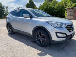 Pelēks Hyundai Santa Fe 2013 Raseiniai, ar dzinēja tilpumu 2.20 L un nobraukumu 371 tūkst. km par 7300 €, foto  vietnē AUTOMOTO.COM.LV