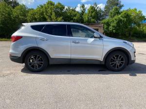 Pelēks Hyundai Santa Fe 2013 Raseiniai, ar dzinēja tilpumu 2.20 L un nobraukumu 371 tūkst. km par 7300 €, foto 3 vietnē AUTOMOTO.COM.LV