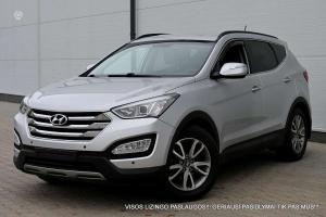 Grey Hyundai Santa Fe 2013 in Kretinga, with an engine capacity of 2.00 L and mileage of 269 thousand km for 8999 €, photo 4 on AUTOMOTO.COM.LV