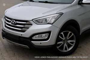 Grey Hyundai Santa Fe 2013 in Kretinga, with an engine capacity of 2.00 L and mileage of 269 thousand km for 8999 €, photo 5 on AUTOMOTO.COM.LV