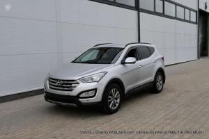 Grey Hyundai Santa Fe 2013 in Kretinga, with an engine capacity of 2.00 L and mileage of 269 thousand km for 8999 €, photo 13 on AUTOMOTO.COM.LV