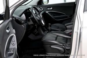 Grey Hyundai Santa Fe 2013 in Kretinga, with an engine capacity of 2.00 L and mileage of 269 thousand km for 8999 €, photo 14 on AUTOMOTO.COM.LV
