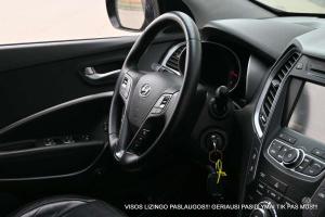 Grey Hyundai Santa Fe 2013 in Kretinga, with an engine capacity of 2.00 L and mileage of 269 thousand km for 8999 €, photo 25 on AUTOMOTO.COM.LV
