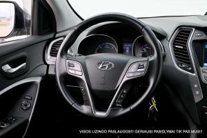 Grey Hyundai Santa Fe 2013 in Kretinga, with an engine capacity of 2.00 L and mileage of 269 thousand km for 8999 €, photo 27 on AUTOMOTO.COM.LV