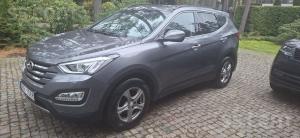 Grey Hyundai Santa Fe 2013 in Jurmala, with an engine capacity of 2.20 L and mileage of 169 thousand km for 10000 €, photo 6 on AUTOMOTO.COM.LV