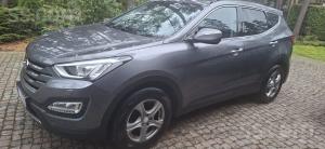 Grey Hyundai Santa Fe 2013 in Jurmala, with an engine capacity of 2.20 L and mileage of 169 thousand km for 10000 €, photo 7 on AUTOMOTO.COM.LV