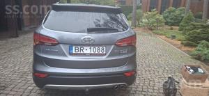Grey Hyundai Santa Fe 2013 in Jurmala, with an engine capacity of 2.20 L and mileage of 169 thousand km for 10000 €, photo 9 on AUTOMOTO.COM.LV