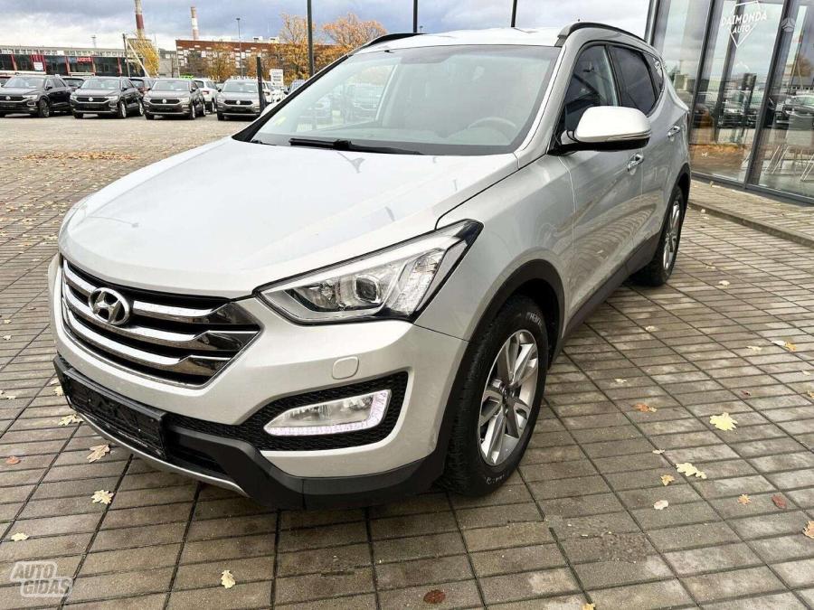 Pelēks Hyundai Santa Fe 2014 Kauņa, ar dzinēja tilpumu 2.20 L un nobraukumu 295 tūkst. km par 8500 €, foto 1 vietnē AUTOMOTO.COM.LV