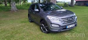 Pelēks Hyundai Santa Fe 2014 Madona, ar dzinēja tilpumu 2.20 L un nobraukumu 255 tūkst. km par 12000 €, foto 8 vietnē AUTOMOTO.COM.LV