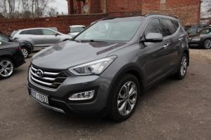 Pelēks Hyundai Santa Fe 2015 Rīga, ar dzinēja tilpumu 2.20 L un nobraukumu 230 tūkst. km par 13250 €, foto 5 vietnē AUTOMOTO.COM.LV