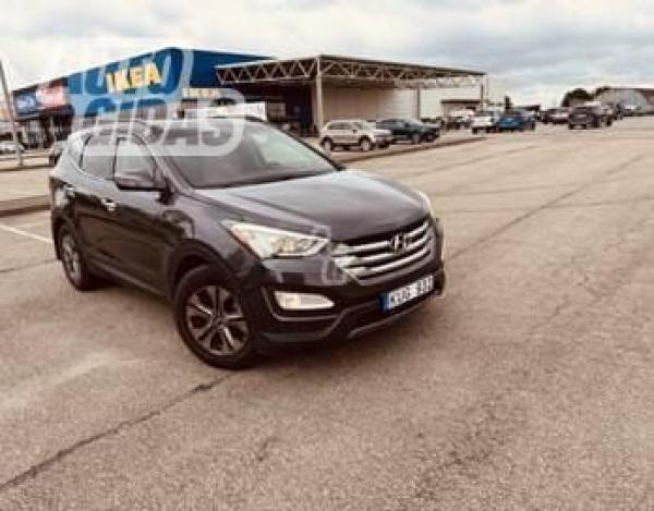 Pelēks Hyundai Santa Fe 2016 Klaipėda, ar dzinēja tilpumu 2.40 L un nobraukumu 103 tūkst. km par 11000 €, foto 1 vietnē AUTOMOTO.COM.LV