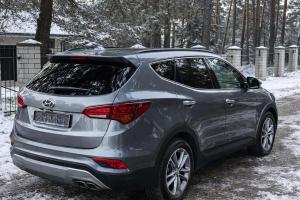Pelēks Hyundai Santa Fe 2016 Viļņa, ar dzinēja tilpumu 2.20 L un nobraukumu 269 tūkst. km par 15500 €, foto 6 vietnē AUTOMOTO.COM.LV