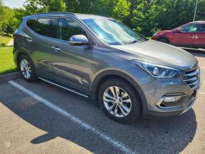 Pelēks Hyundai Santa Fe 2016 Alīta, ar dzinēja tilpumu 2.20 L un nobraukumu 108 tūkst. km par 6200 €, foto 9 vietnē AUTOMOTO.COM.LV