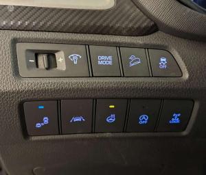 Grey Hyundai Santa Fe 2016 in Marijampole, with an engine capacity of 2.20 L and mileage of 173 thousand km for 13999 €, photo 7 on AUTOMOTO.COM.LV