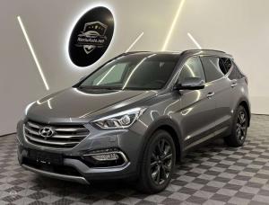 Grey Hyundai Santa Fe 2016 in Marijampole, with an engine capacity of 2.20 L and mileage of 173 thousand km for 13999 €, photo 12 on AUTOMOTO.COM.LV