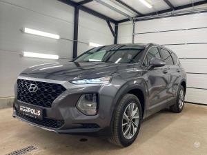 Pelēks Hyundai Santa Fe 2018 Viļņa, ar dzinēja tilpumu 2.00 L un nobraukumu 109 tūkst. km par 20700 €, foto 4 vietnē AUTOMOTO.COM.LV
