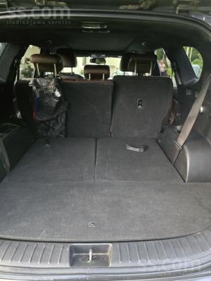 Grey Hyundai Santa Fe 2018 in Riga, with an engine capacity of 2.20 L and mileage of 187 thousand km for 23750 €, photo 11 on AUTOMOTO.COM.LV