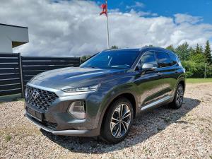 Pelēks Hyundai Santa Fe 2020 Vilkaviškis, ar dzinēja tilpumu 2.20 L un nobraukumu 78 tūkst. km par 20800 €, foto 3 vietnē AUTOMOTO.COM.LV