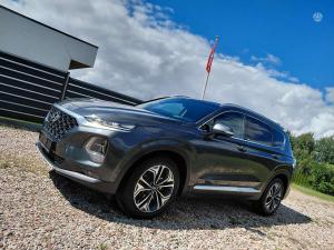 Pelēks Hyundai Santa Fe 2020 Vilkaviškis, ar dzinēja tilpumu 2.20 L un nobraukumu 78 tūkst. km par 20800 €, foto 4 vietnē AUTOMOTO.COM.LV