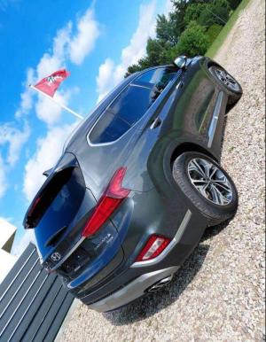 Pelēks Hyundai Santa Fe 2020 Vilkaviškis, ar dzinēja tilpumu 2.20 L un nobraukumu 78 tūkst. km par 20800 €, foto 12 vietnē AUTOMOTO.COM.LV