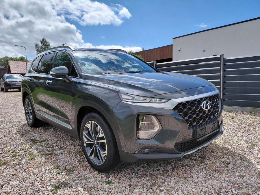 Pelēks Hyundai Santa Fe 2020 Vilkaviškis, ar dzinēja tilpumu 2.20 L un nobraukumu 78 tūkst. km par 20800 €, foto 18 vietnē AUTOMOTO.COM.LV